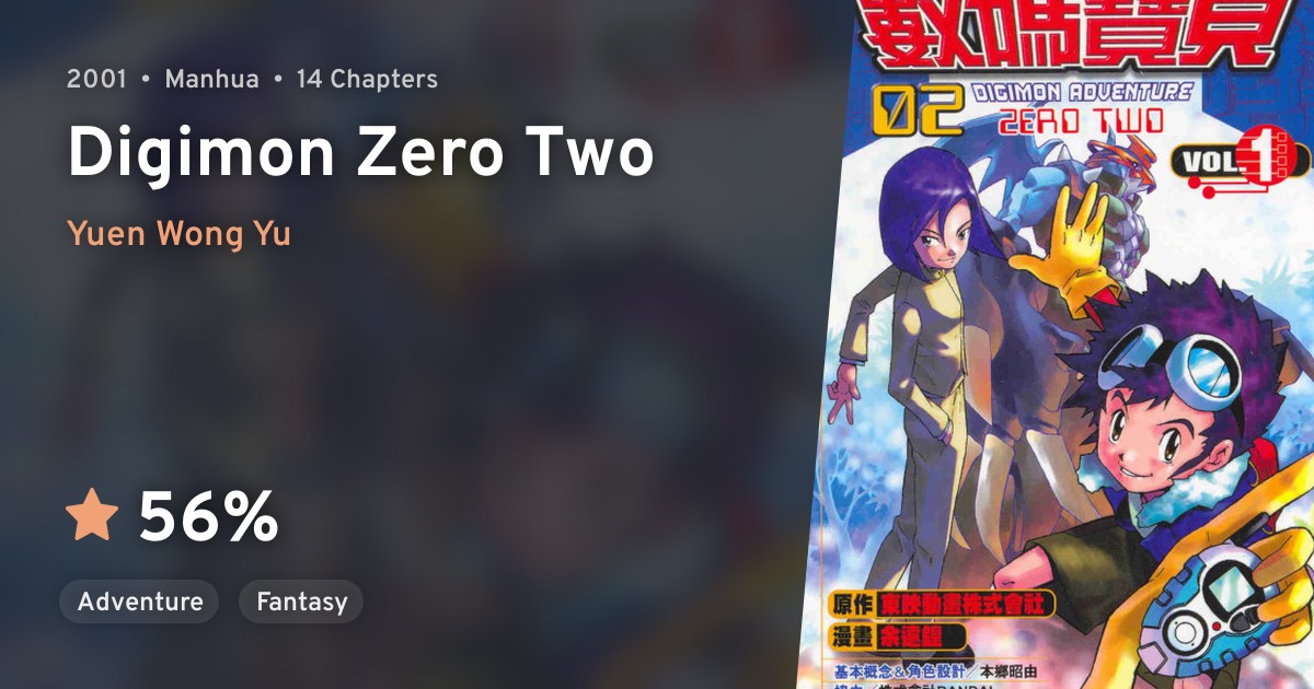 Shuma Baobei 02: Digimon Adventure Zero Two (Digimon Zero Two) · AniList