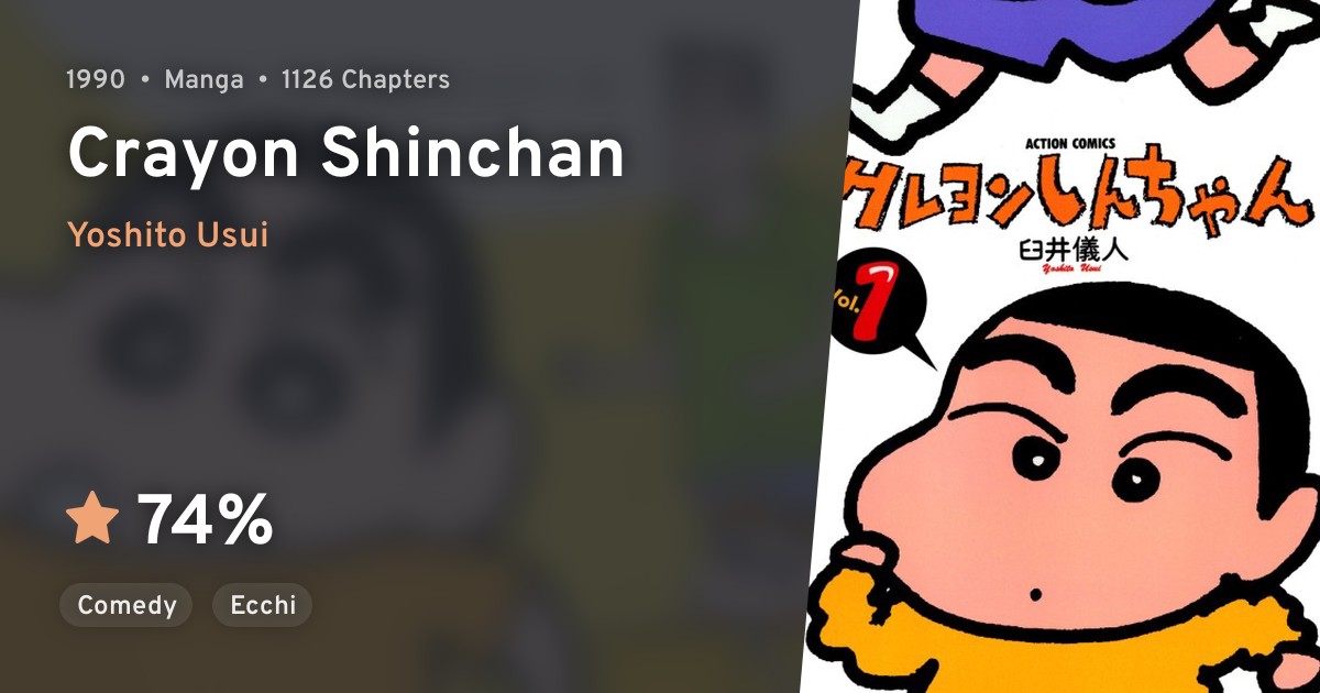 Crayon Shin-chan (Crayon Shinchan) · AniList