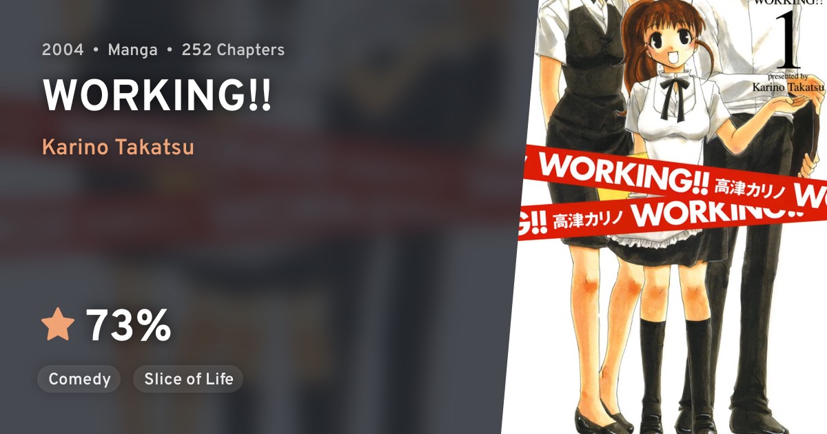 WORKING!! · AniList