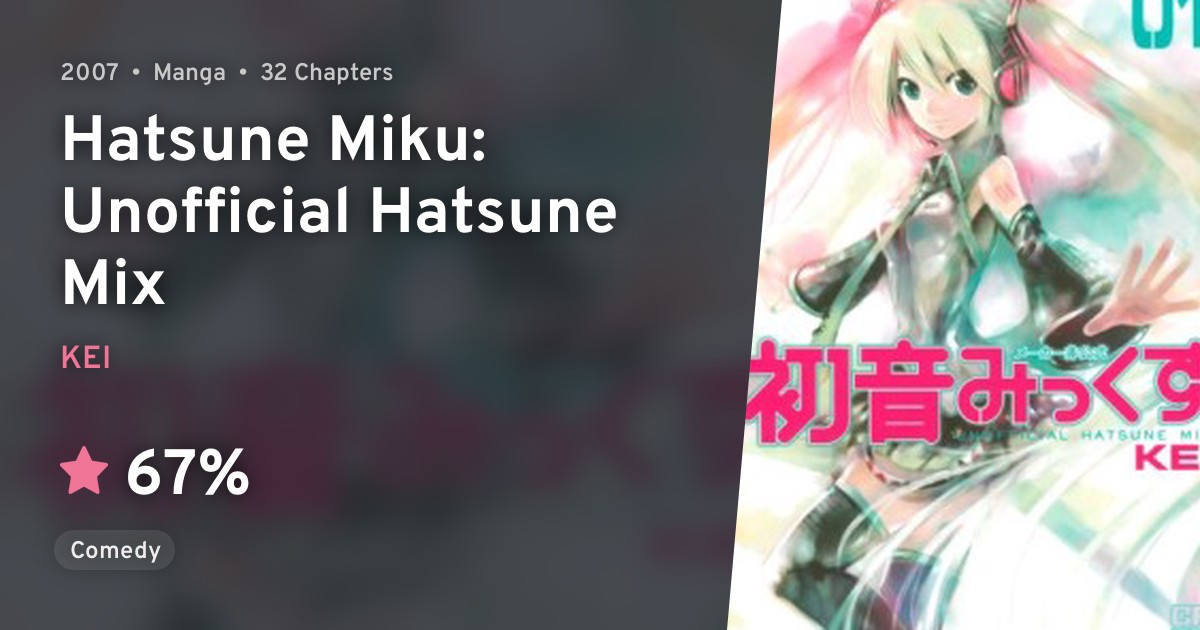 Maker Hikoushiki Hatsune Mix (Hatsune Miku: Unofficial Hatsune Mix ...