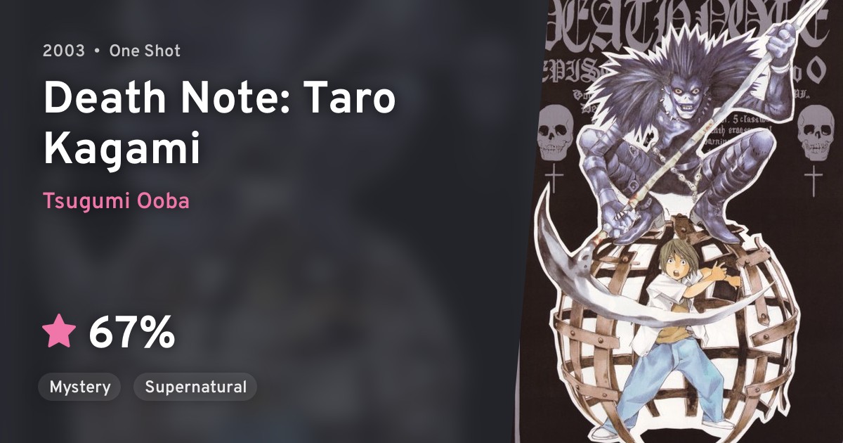 DEATH NOTE (Death Note: Taro Kagami) · AniList