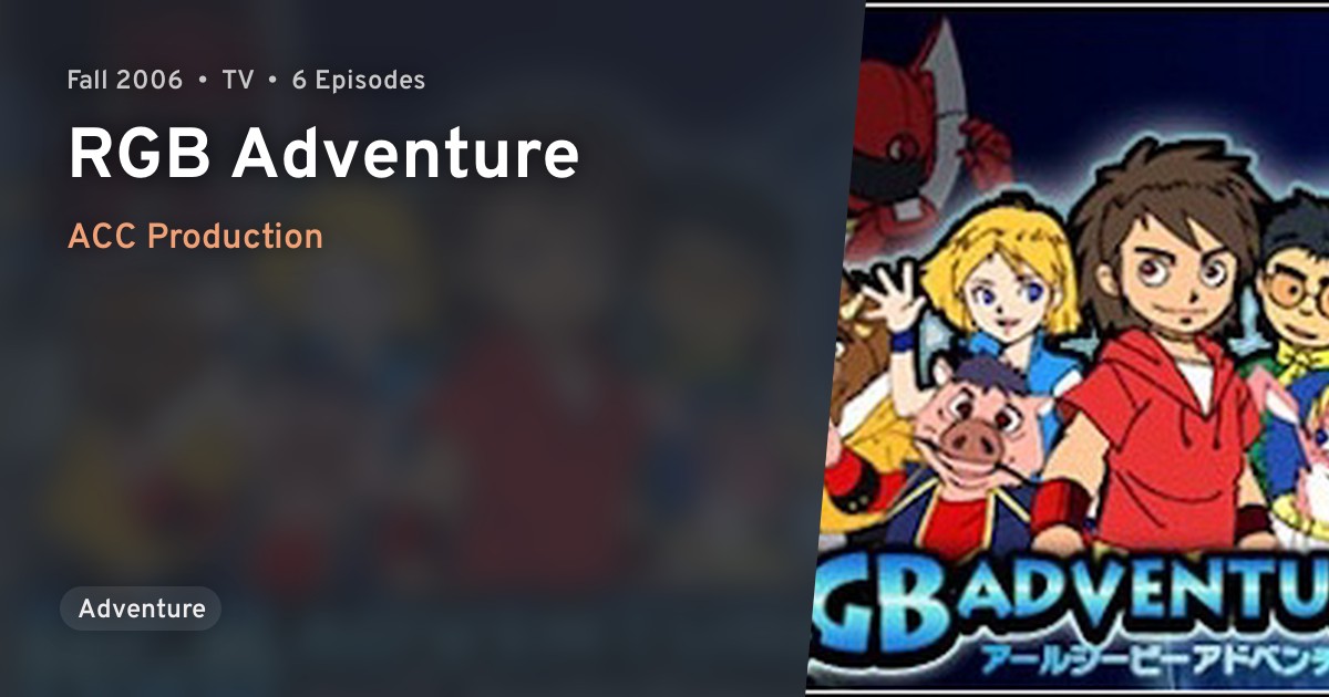 RGB Adventure · AniList