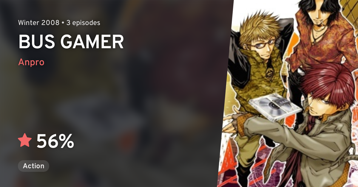 BUS GAMER · AniList