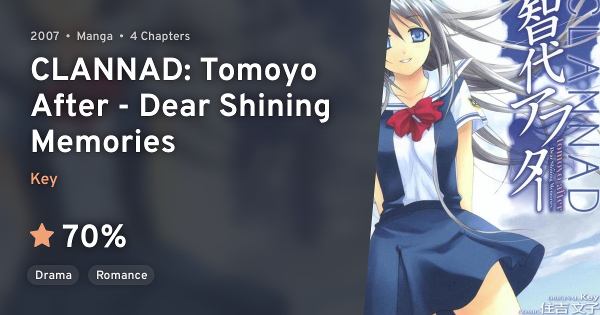 CLANNAD: Tomoyo After - Dear Shining Memories · AniList