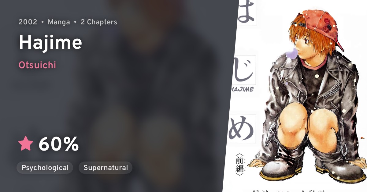 Hajime · AniList