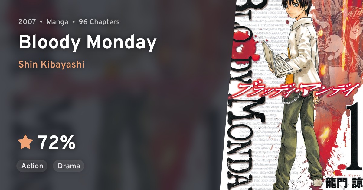 BLOODY MONDAY (Bloody Monday) · AniList