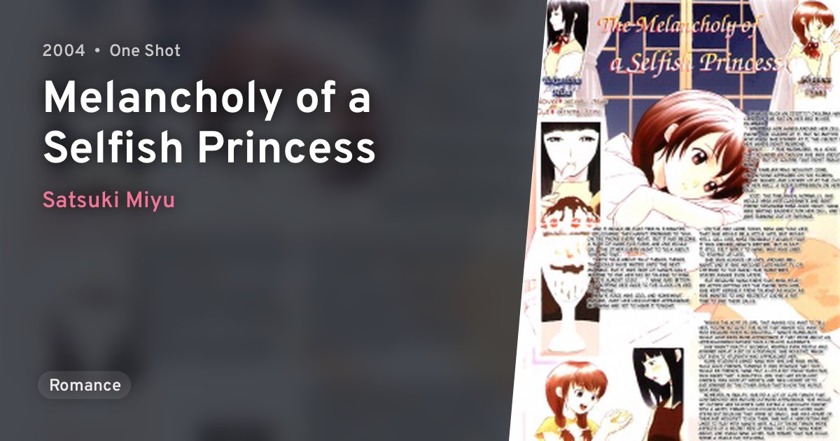 Melancholy of a Selfish Princess · AniList