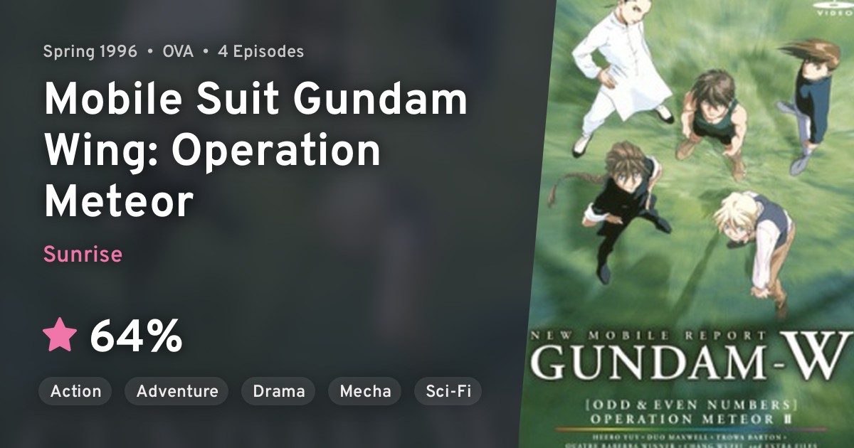 Shin Kidou Senki Gundam Wing: Operation Meteor - ODD＆EVEN NUMBERS ...