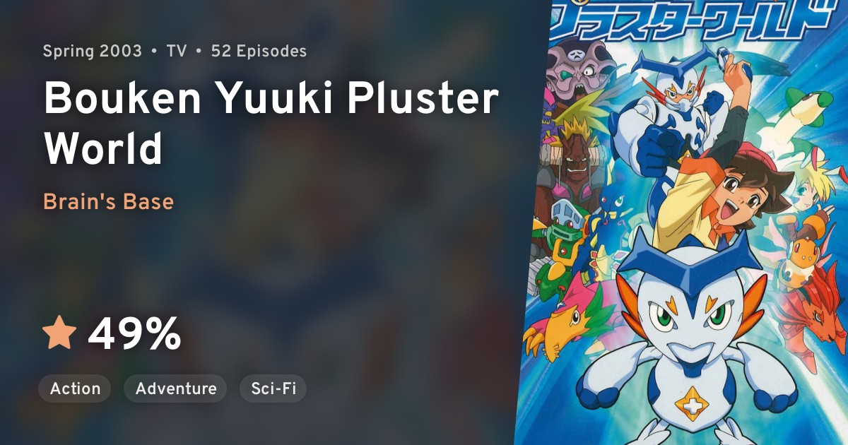 Bouken Yuuki Pluster World · AniList