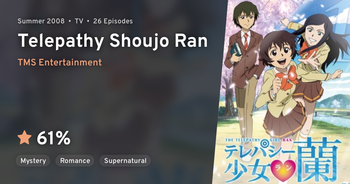 Telepathy Shoujo Ran · AniList