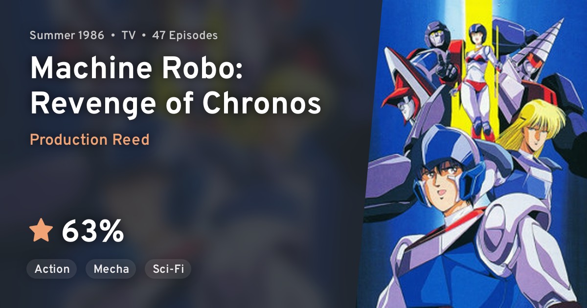 Machine Robo: Chronos no Dai Gyakushuu (Machine Robo: Revenge of ...