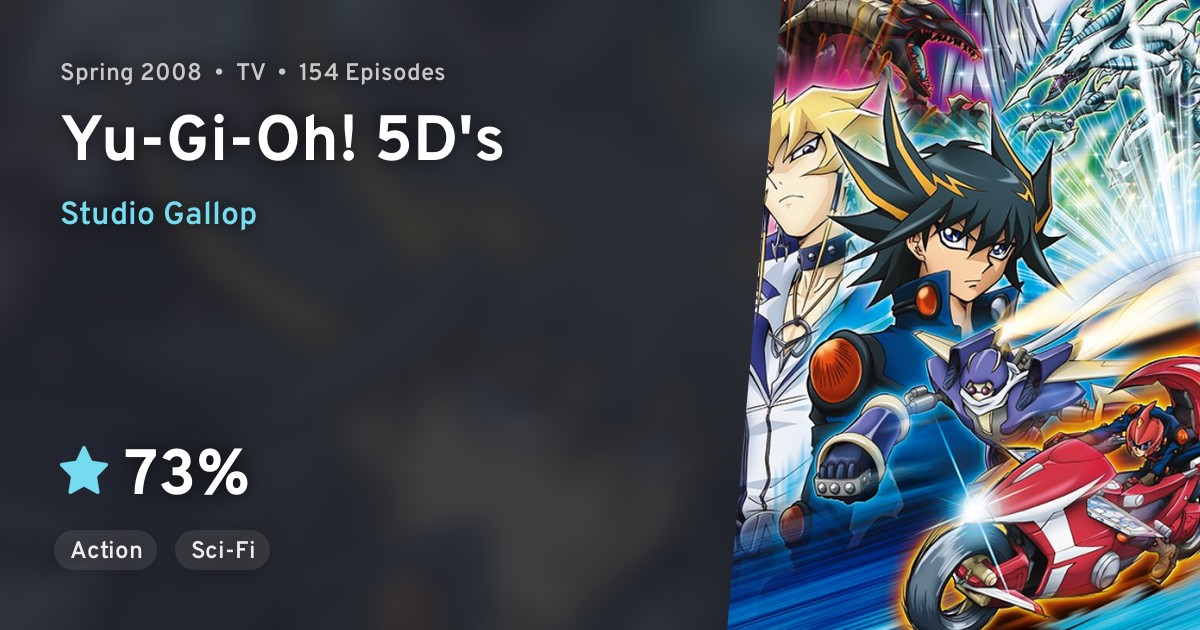 Yu☆Gi☆Oh! 5D's (Yu-Gi-Oh! 5D's) · AniList