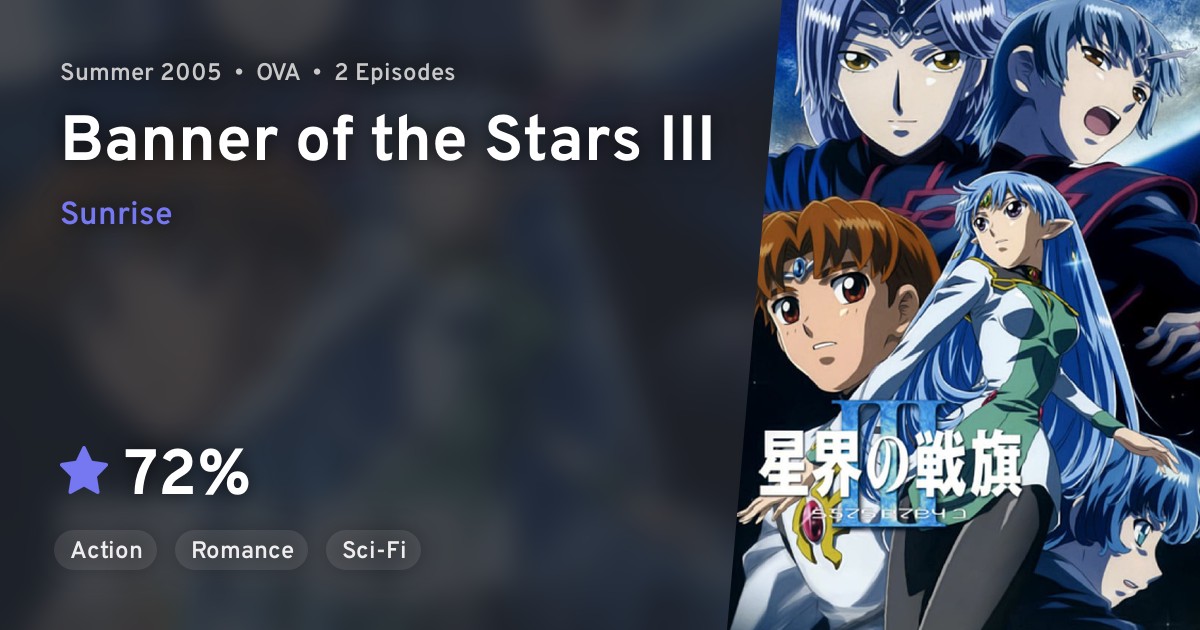 Seikai no Senki III (Banner of the Stars III) · AniList