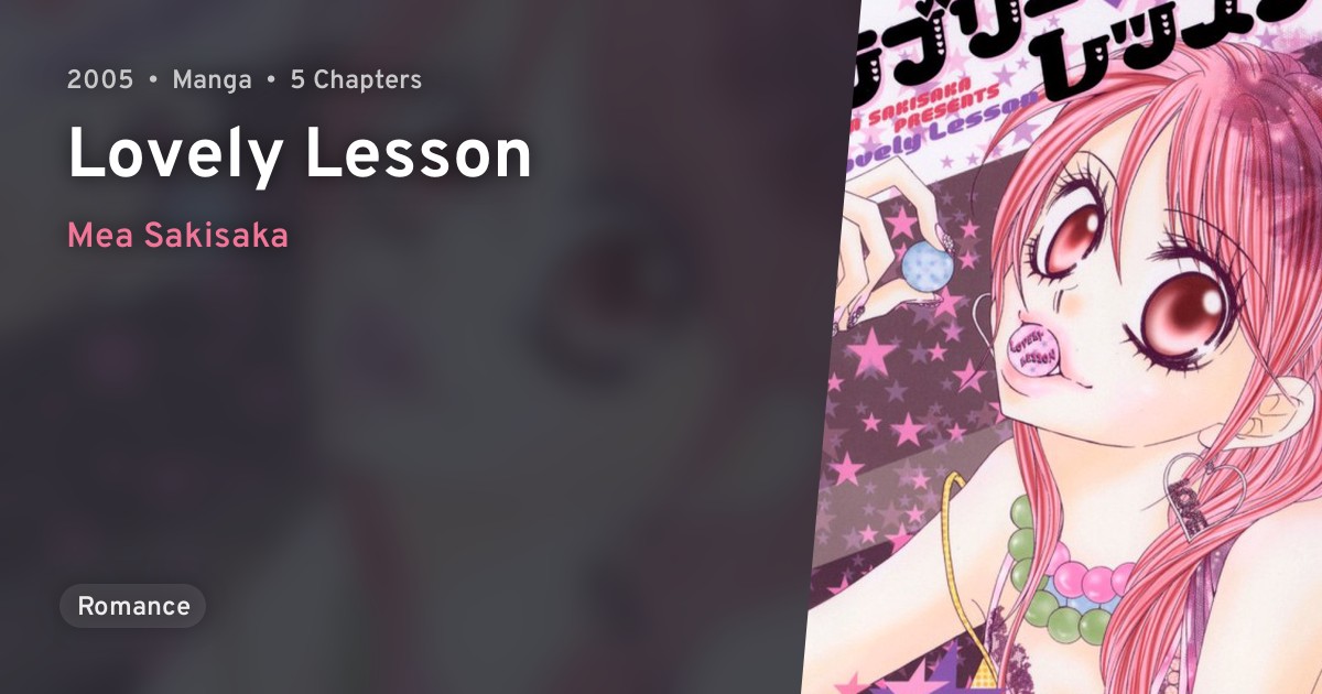 Lovely Lesson · AniList
