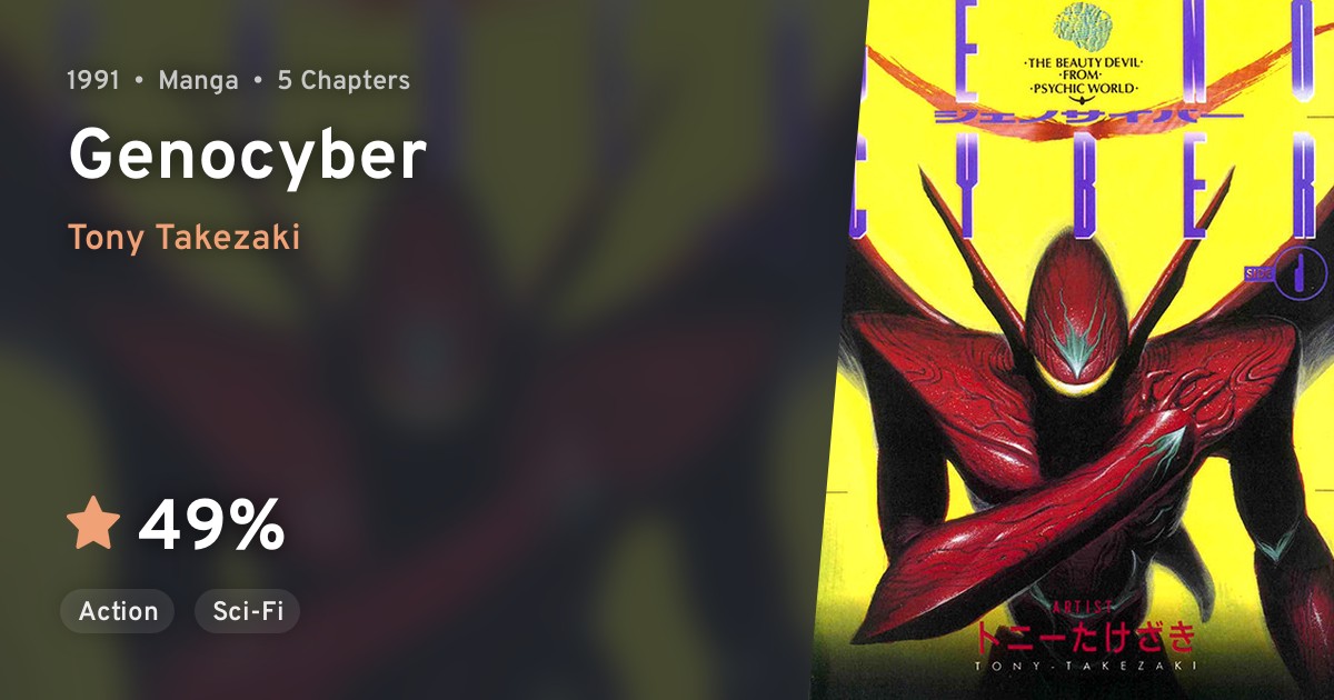Genocyber · AniList