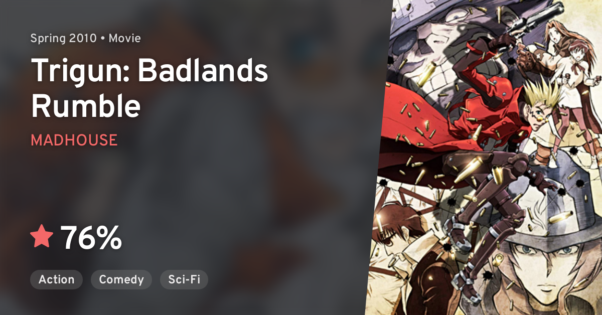 TRIGUN: Badlands Rumble (Trigun: Badlands Rumble) · AniList