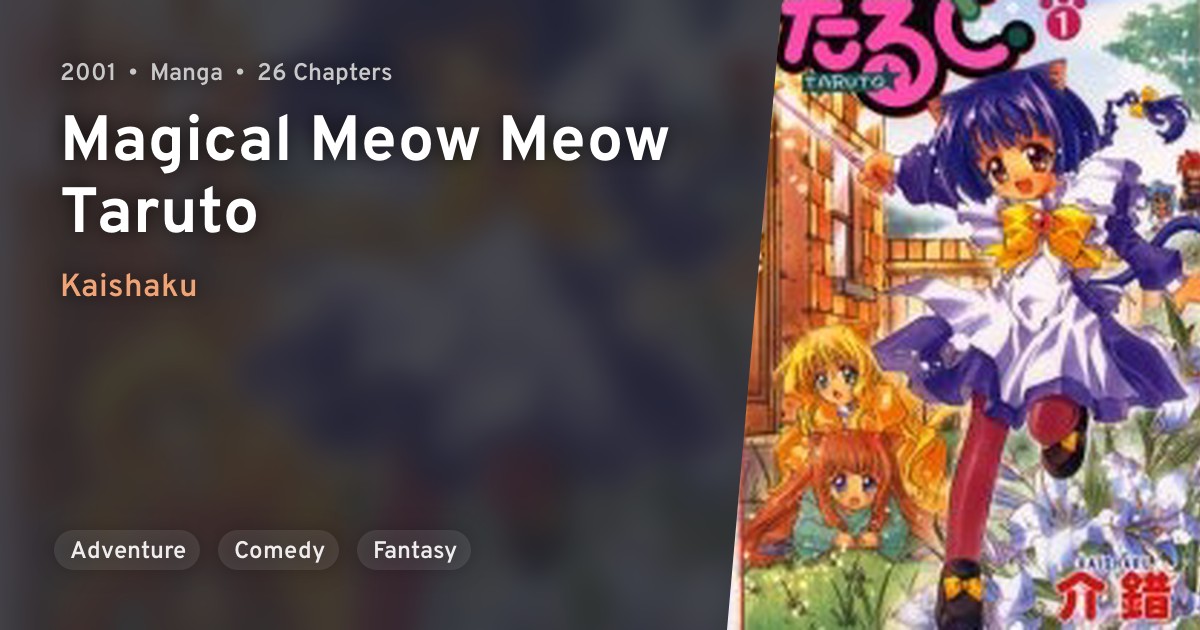 Magical Nyan Nyan Taruto (Magical Meow Meow Taruto) · AniList