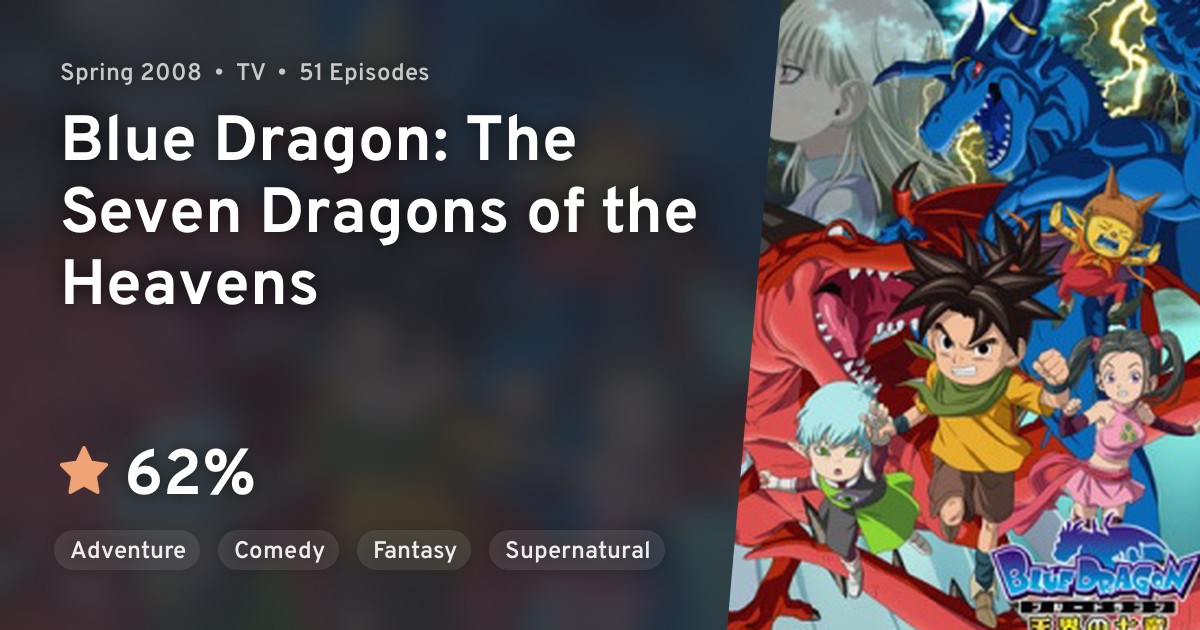 BLUE DRAGON: Tenkai no Shichi Ryuu (Blue Dragon: The Seven Dragons of ...