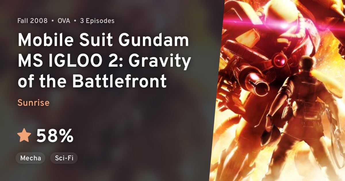 Kidou Senshi Gundam MS IGLOO 2: Juuryoku Sensen (Mobile Suit Gundam MS IGLOO 2: Gravity of the ...