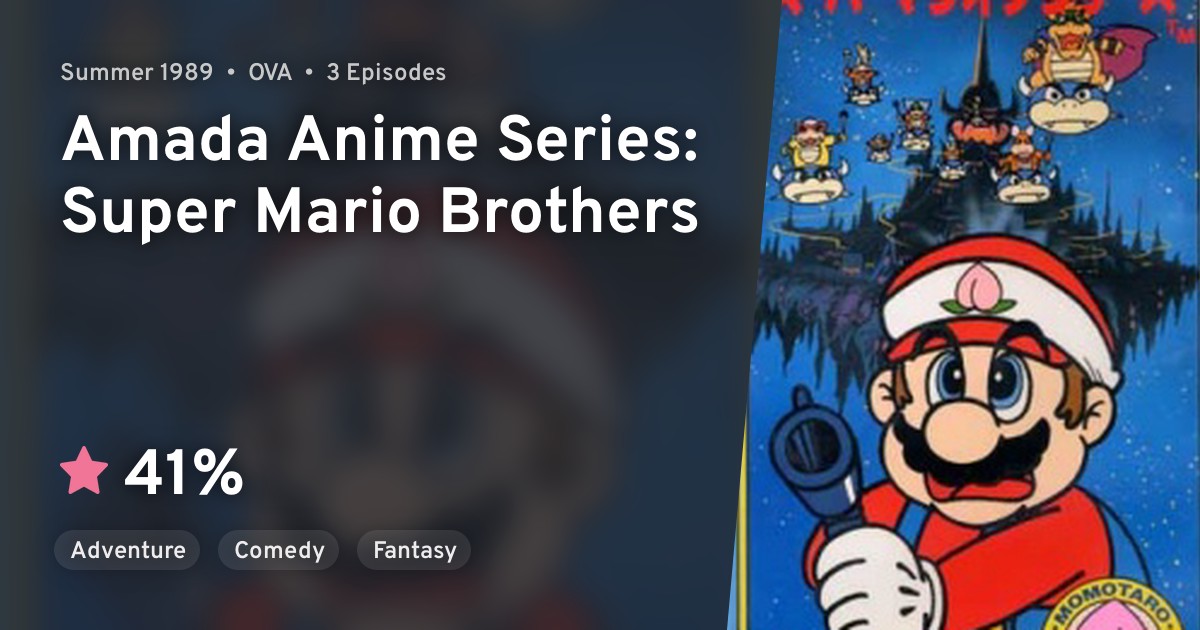 Amada Anime Series: Super Mario Brothers · AniList