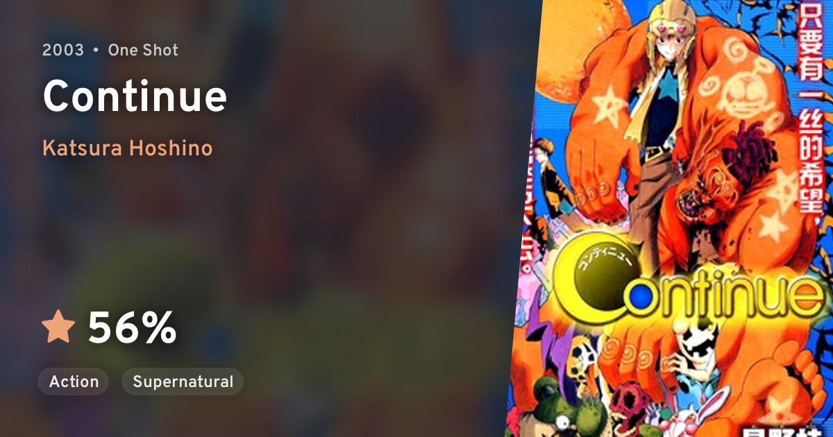 Continue · AniList