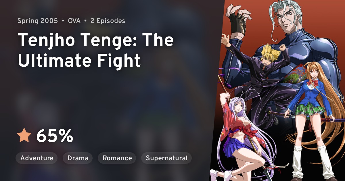 Tenjou Tenge: ULTIMATE FIGHT (Tenjho Tenge: The Ultimate Fight) · AniList