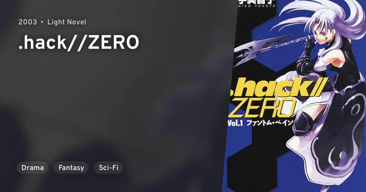 .hack//ZERO · AniList