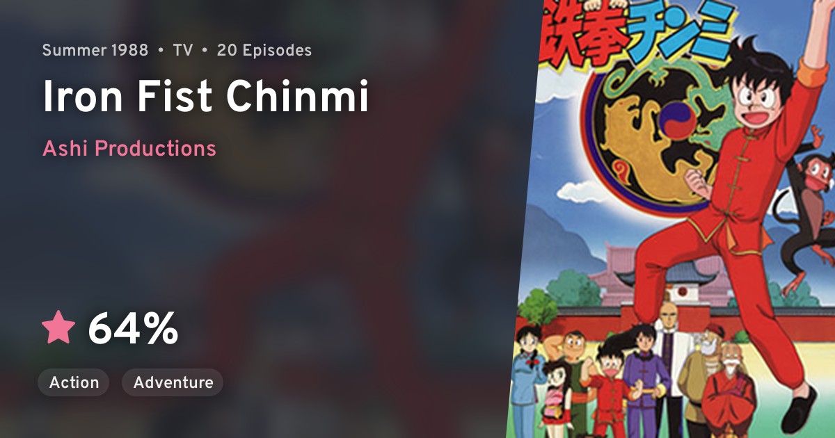 Tekken Chinmi (Iron Fist Chinmi) · AniList