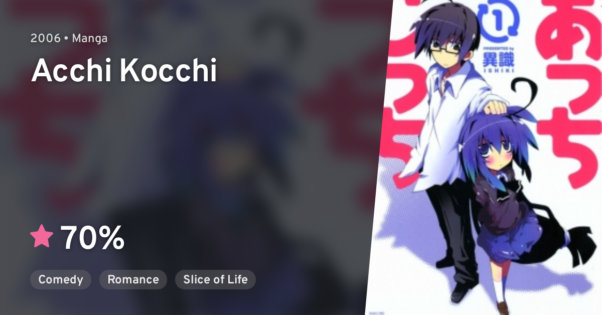 Acchi Kocchi · AniList