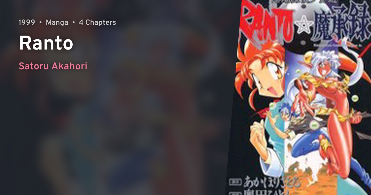 Ranto · AniList