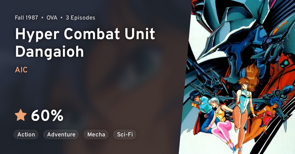 Haja Taisei Dangaiou (Hyper Combat Unit Dangaioh) · AniList