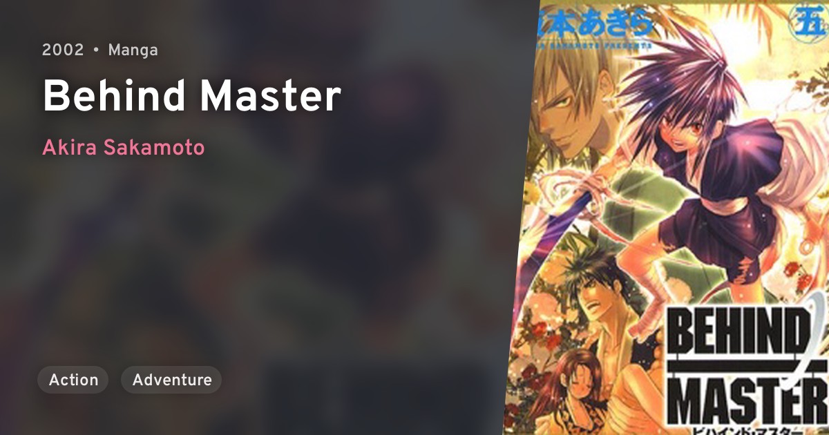 Behind Master · AniList