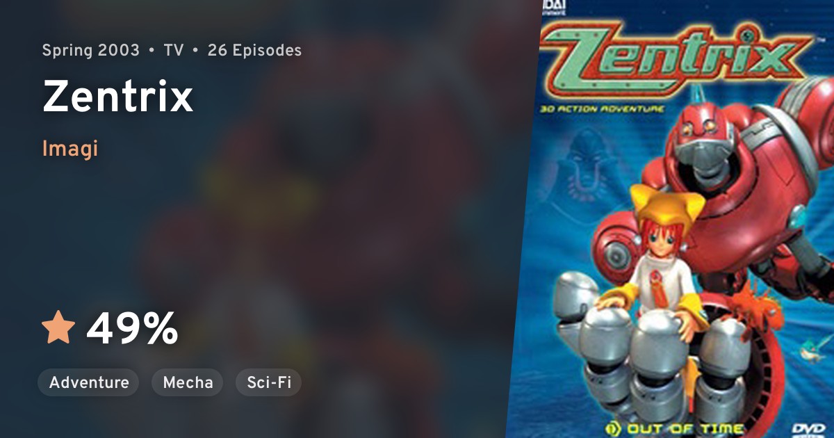 Jikuu Boukenki Zentrix (Zentrix) · AniList