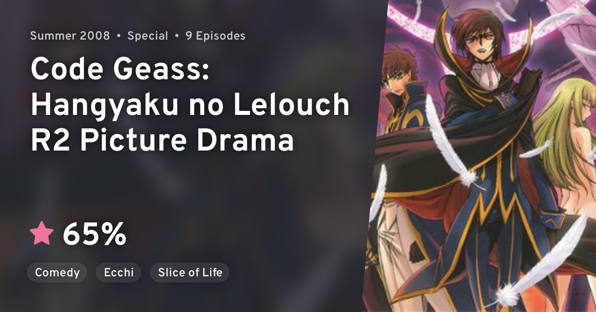 Code Geass: Hangyaku no Lelouch R2 Picture Drama · AniList