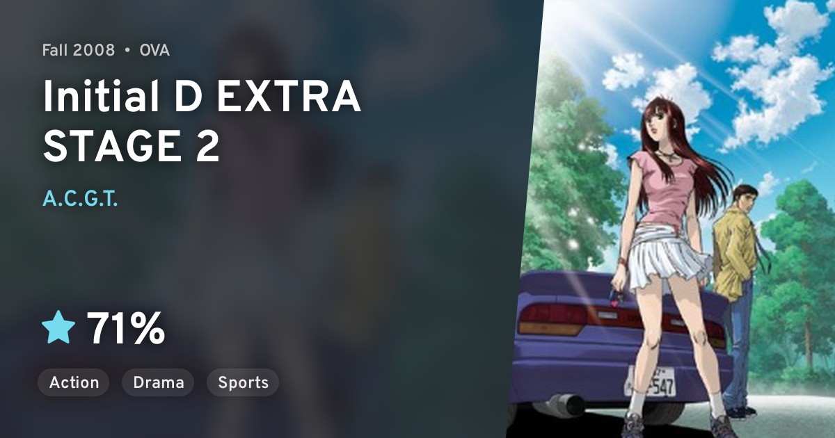 Initial D Extra Stage 2 · AniList