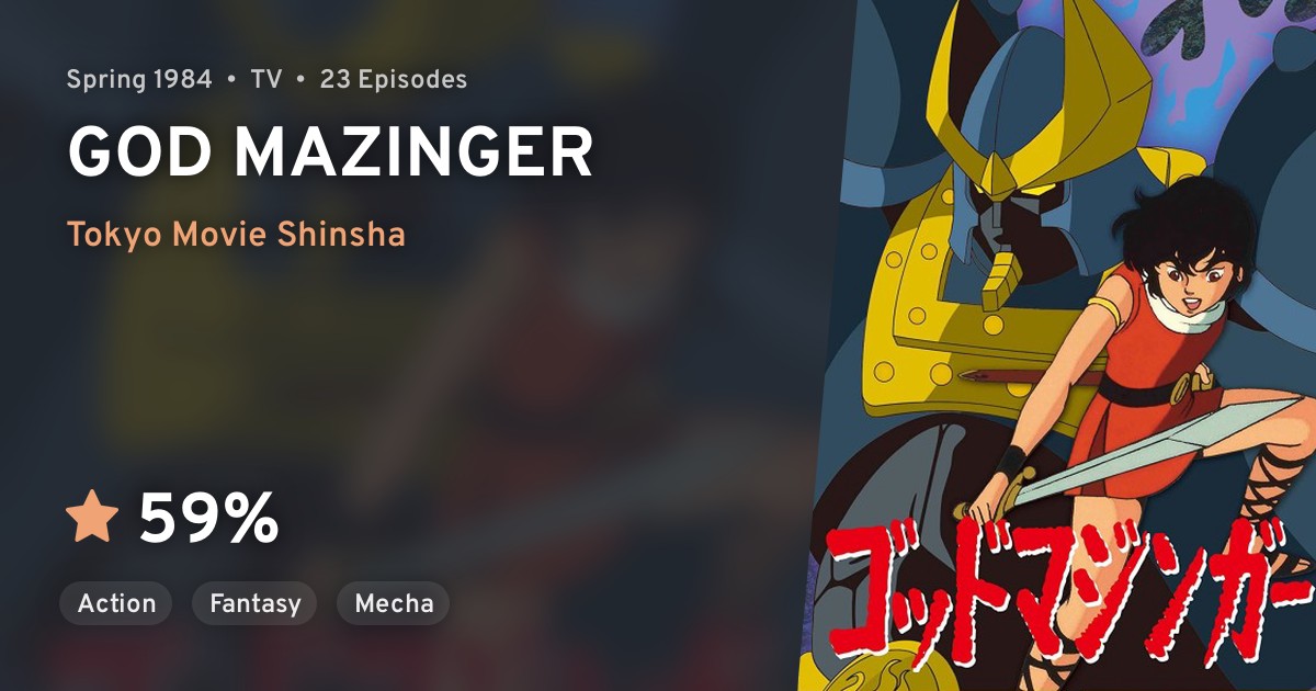 God Mazinger (GOD MAZINGER) · AniList