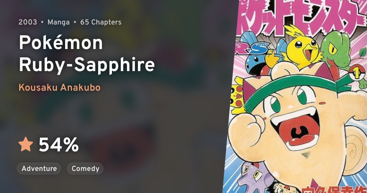 Pocket Monsters RS-hen (Pokémon Ruby-Sapphire) · AniList