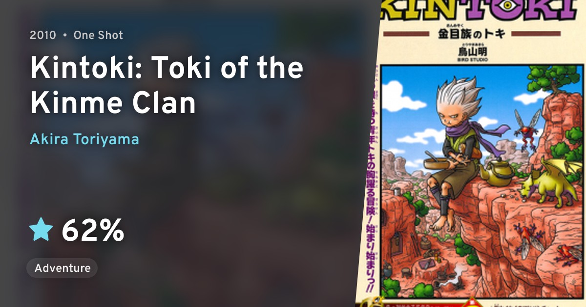 KINTOKI: Kinmezoku no Toki (Kintoki: Toki of the Kinme Clan) · AniList