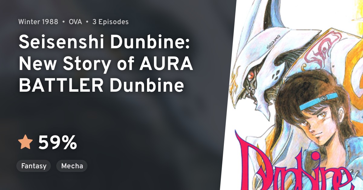 Seisenshi Dunbine: New Story of AURA BATTLER Dunbine · AniList