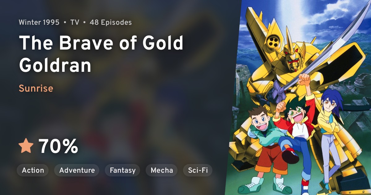 Ougon Yuusha Goldran (The Brave of Gold Goldran) · AniList