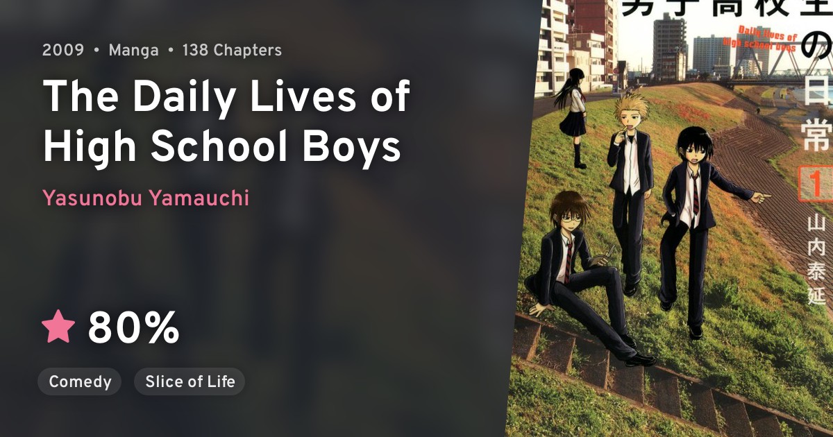 Danshi Koukousei no Nichijou (The Daily Lives of High School Boys ...