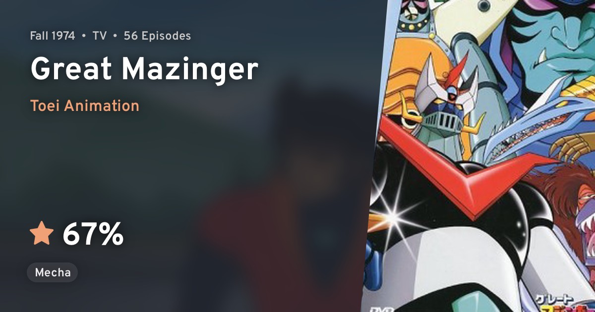 Great Mazinger · AniList