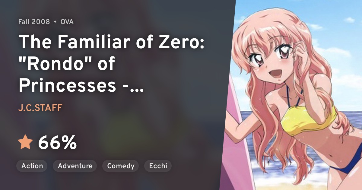 Zero no Tsukaima: Princesses no Rondo - Yuuwaku no Sunahama (The Familiar of Zero: "Rondo" of ...
