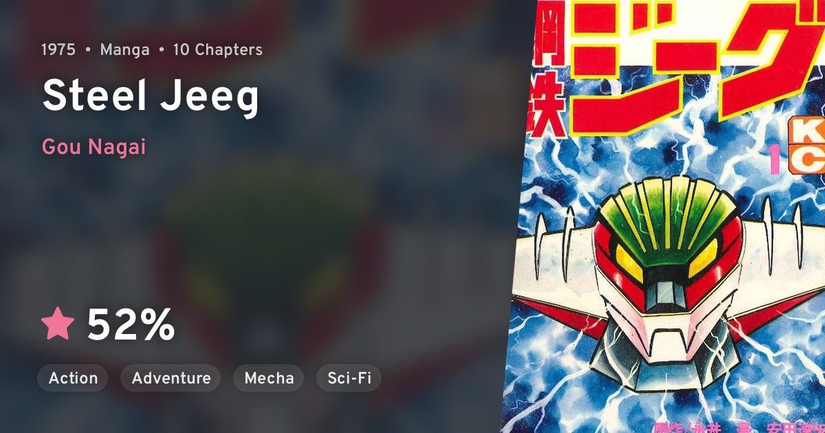 Koutetsu Jeeg (Steel Jeeg) · AniList