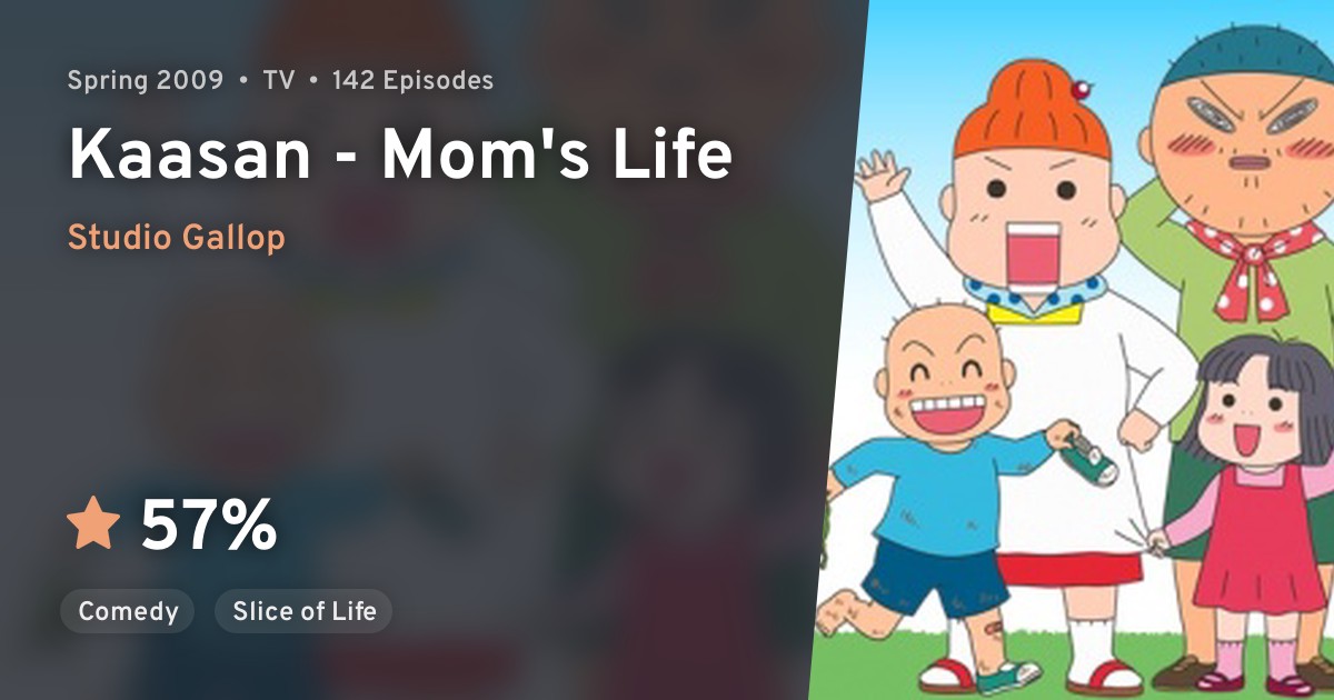 Mainichi Kaasan (Kaasan - Mom's Life) · AniList