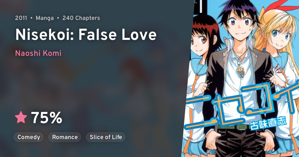 Nisekoi (Nisekoi: False Love) · AniList