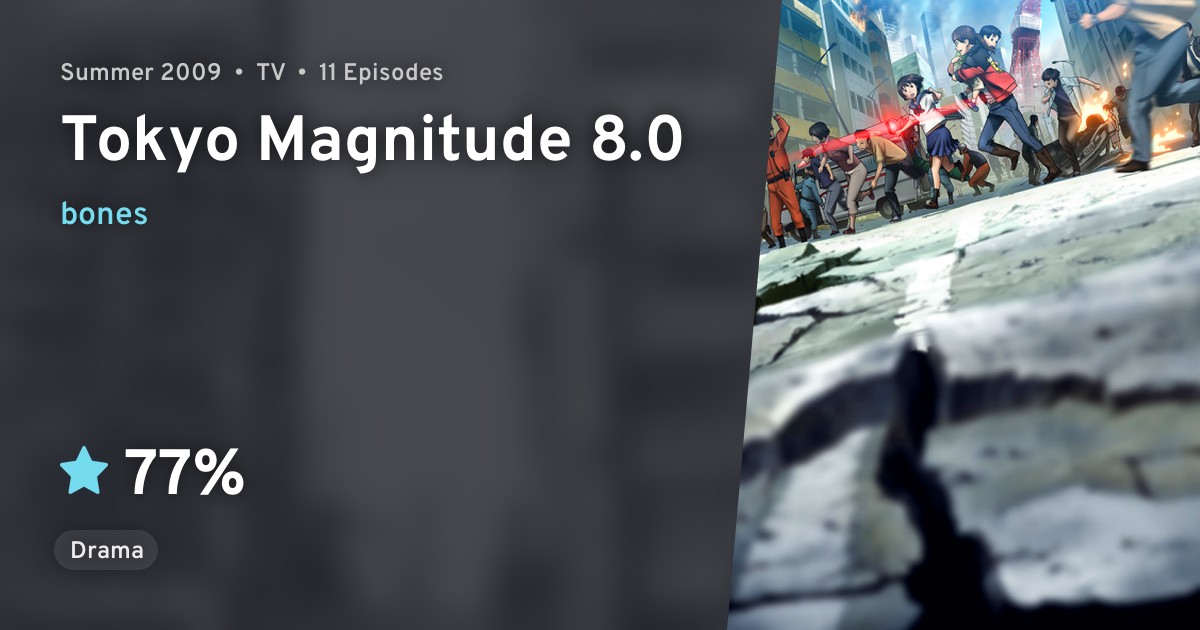 Tokyo Magnitude 8.0 · AniList