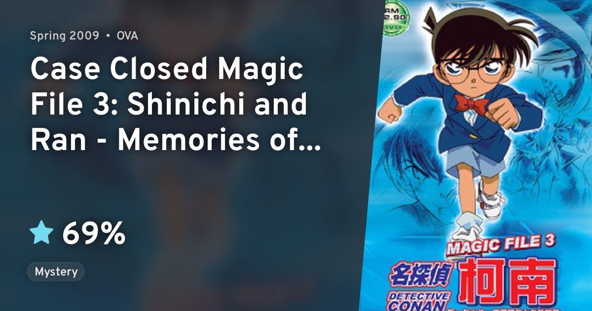 Meitantei Conan Magic File 3: Shinichi to Ran Mahjong Pai to Tanabata ...