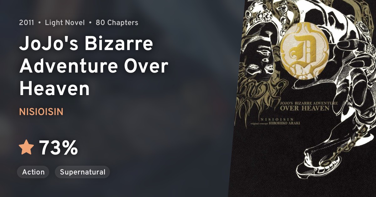 JoJo's Bizarre Adventure Over Heaven · AniList