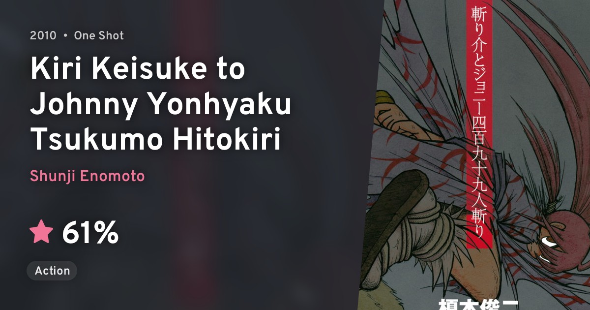 Kiri Keisuke to Johnny Yonhyaku Tsukumo Hitokiri · AniList